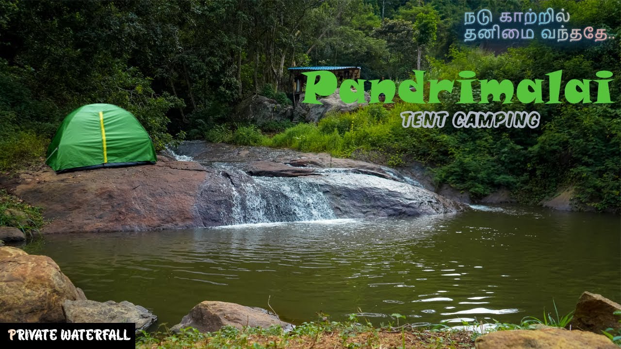 Tent Camping in Forest | Wooden House Stay | Private Waterfalls ...