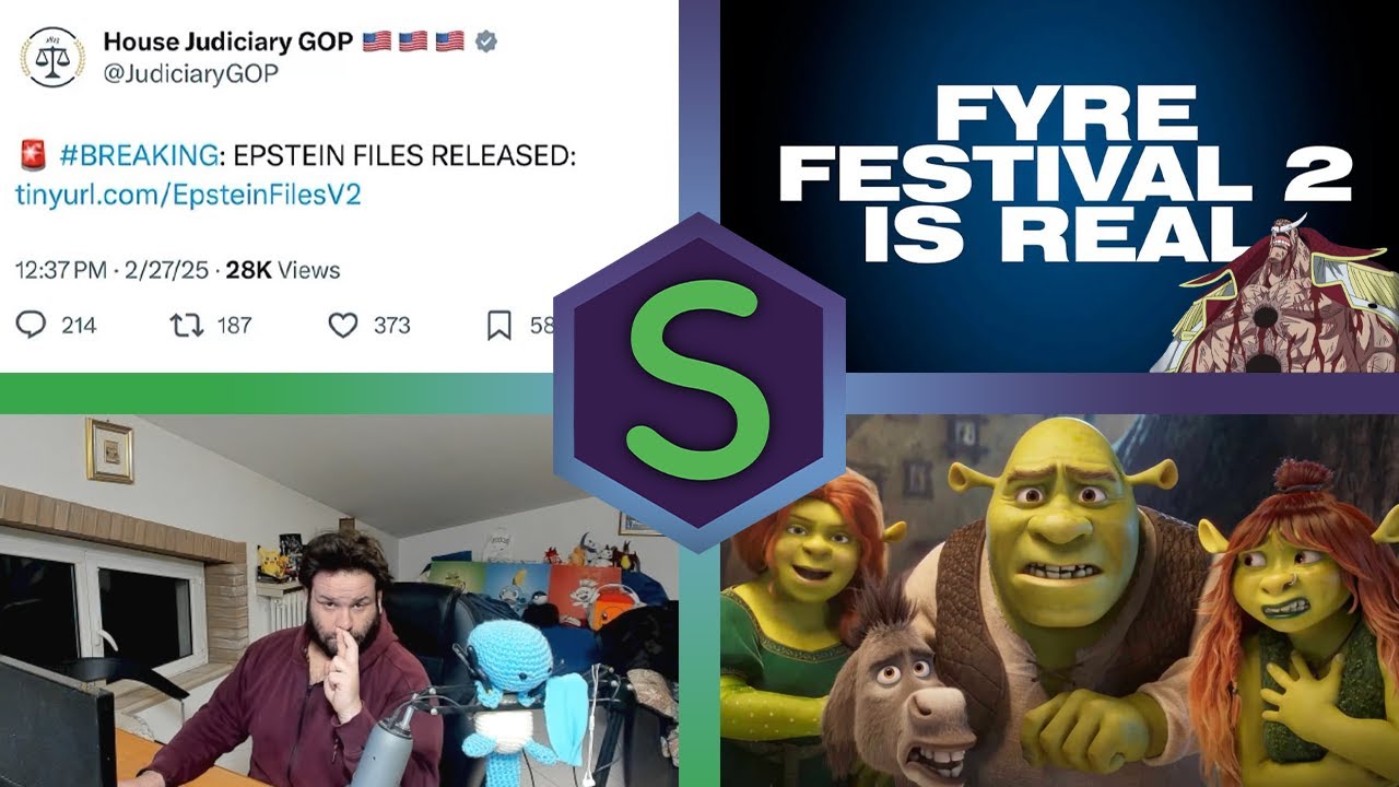 L' Epstein Roll, Fyre Festival 2, Shrek 5 e altre cose! - YouTube