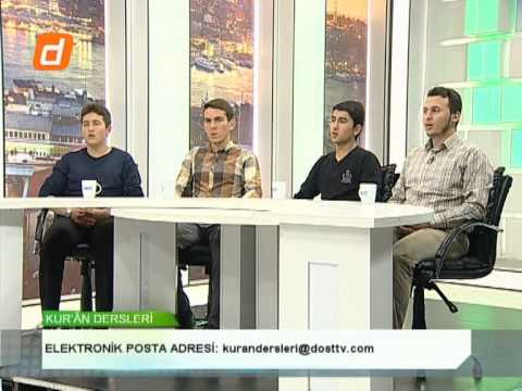 KURAN DERSLERİ 41  30122013   FATİHA SURESİ VE BAKARA 1,5   1 BÖLÜM