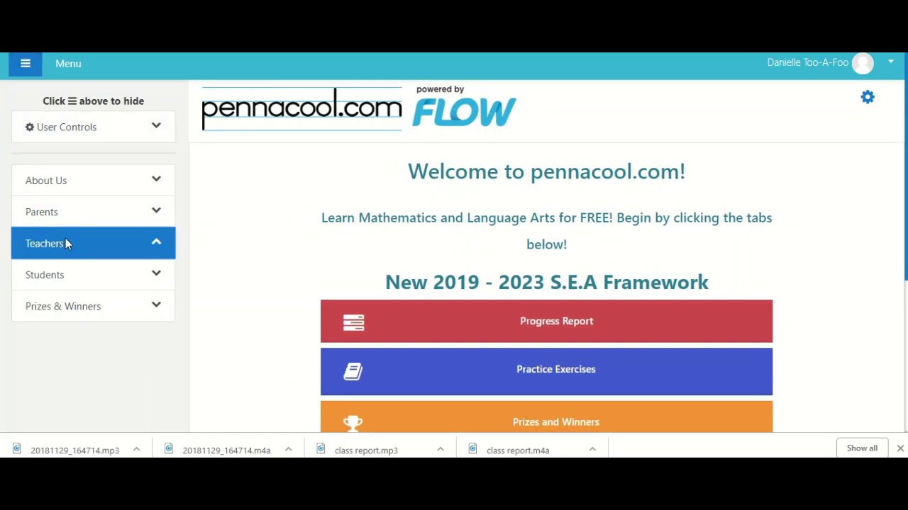 Teacher Class Report Demo Video - YouTube