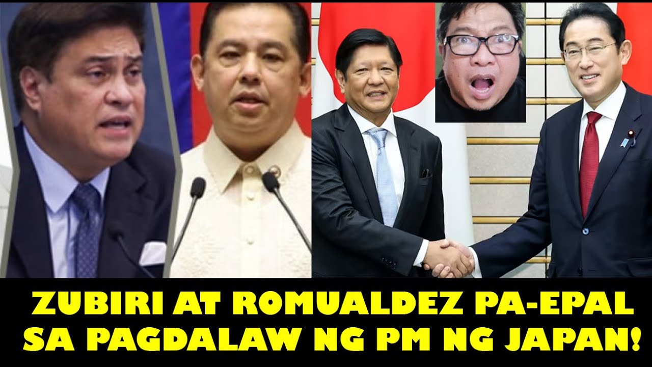ISPIKER ROMUALDEZ AT SP ZUBIRI KANYA-KANYANG PAEPAL SA PAGDALAW NG ...