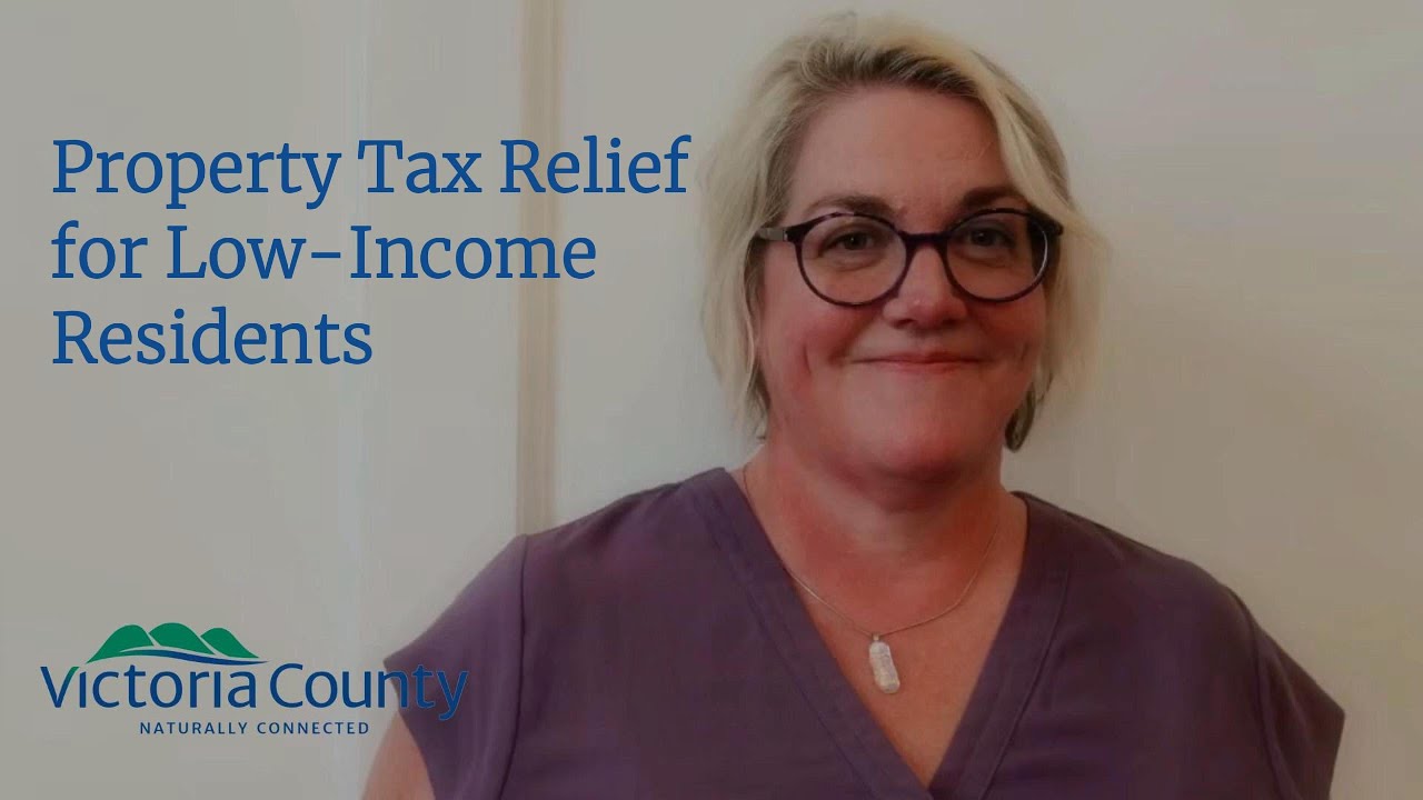 Tax Relief for Low Income Residents - YouTube