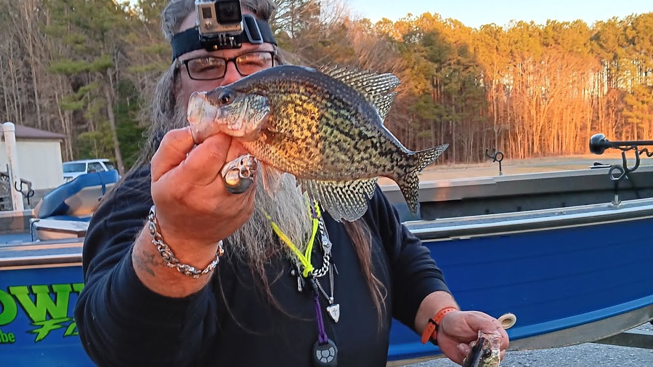 Long line trolling For speckles with my buddy, Mike. Using them crankin ...