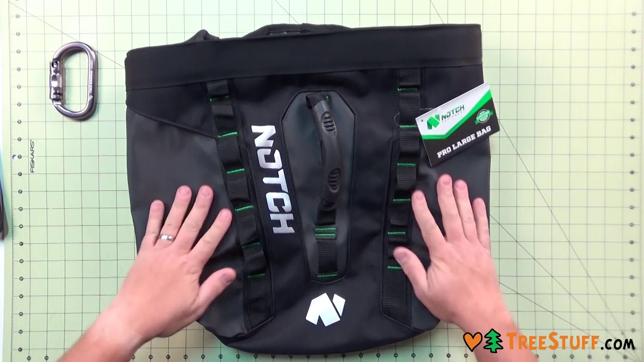 Notch Pro Large Bag - TreeStuff.com 360 View - YouTube