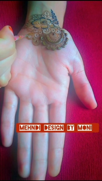 Eid Henna Inspo - 01 || mehndi design by moni ️🌿 - YouTube