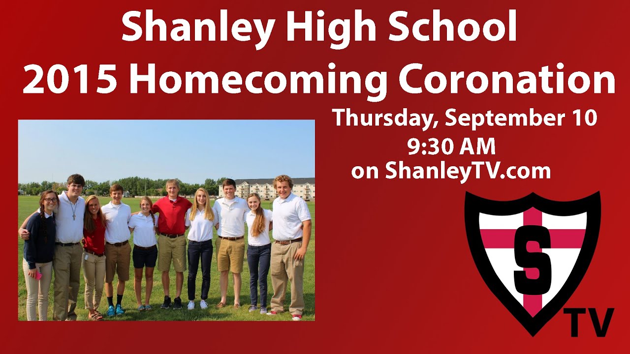 Shanley High School 2015 Homecoming Coronation - YouTube
