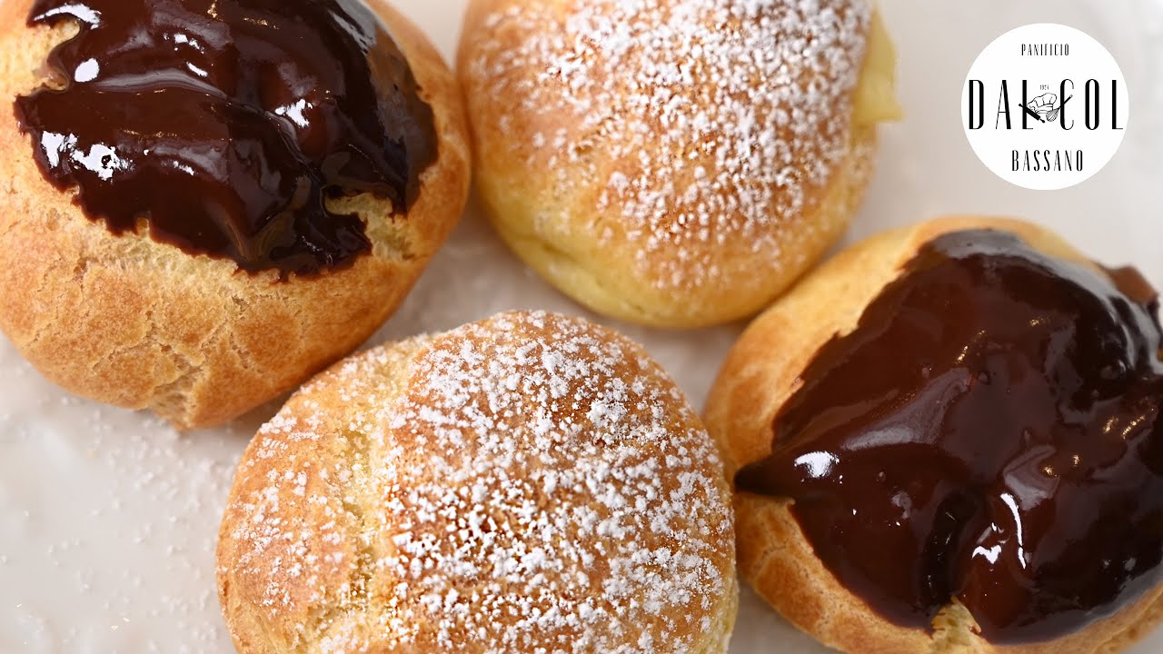 DELICIOUS CREAM PUFFS | REAL ITALIAN 'BIGNE' RECIPE - YouTube