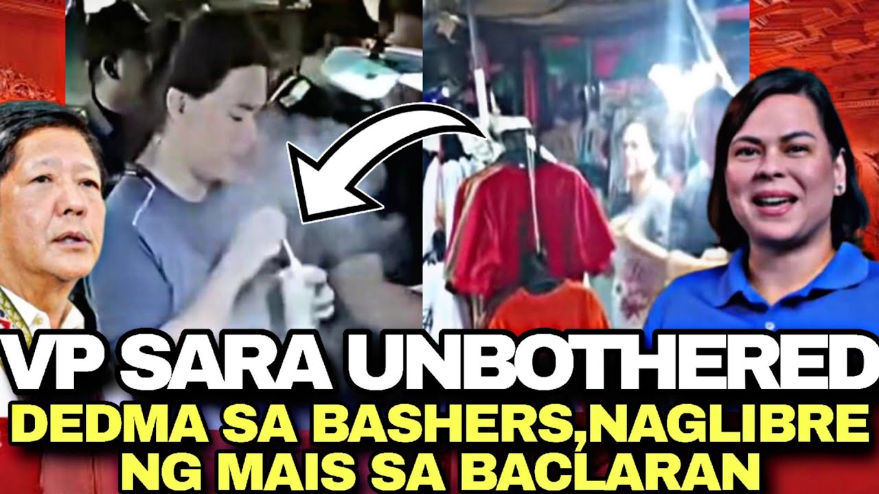 VP SARA PINAGKAGULUHAN SA BACLARAN! DEDMA SA MGA TALYANISTANG BASHERS ...