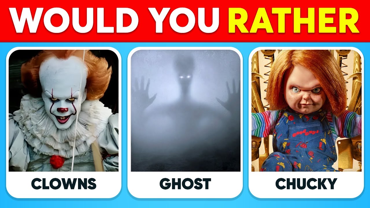 Would You Rather… Scary Halloween Edition | HARDEST Choices EVER | Tom ...