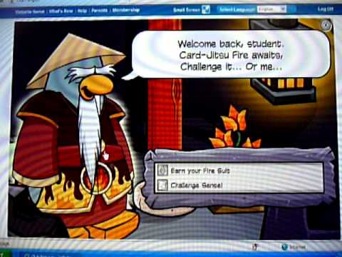 Club penguin proof of water and ice dojo - YouTube