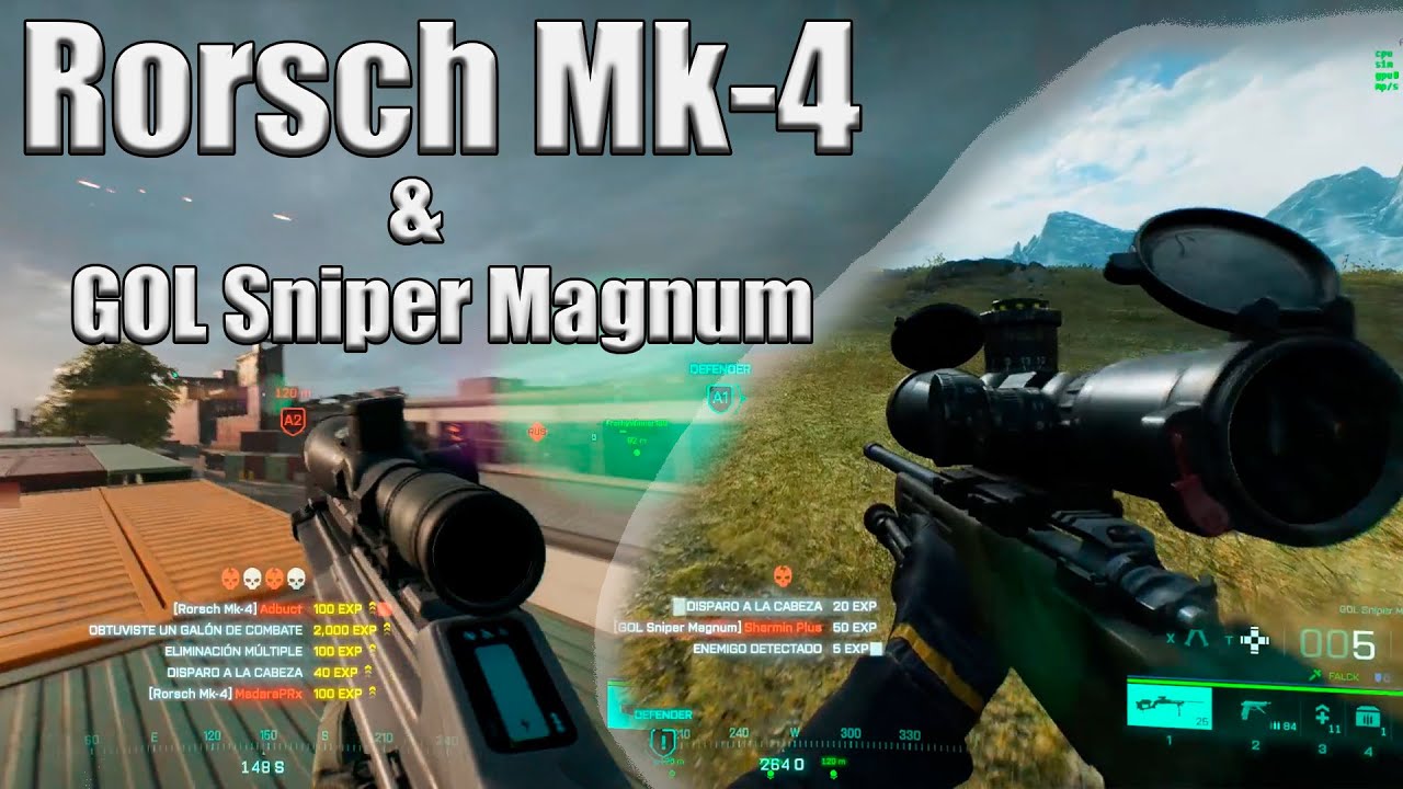 Rorsch MK-4 & GOL Magnum | Momentos "¿:D?" | Battlefield 2042 - YouTube