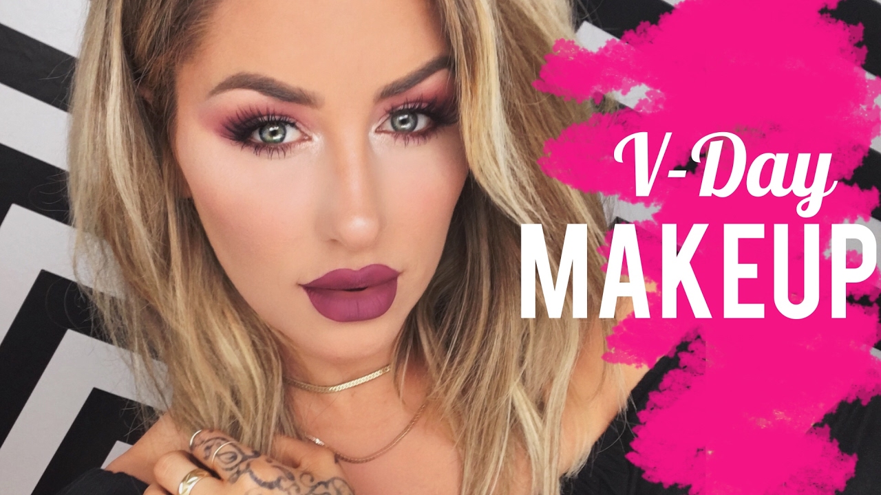 Soft Valentine's Day Makeup Tutorial- CHRISSPY - YouTube