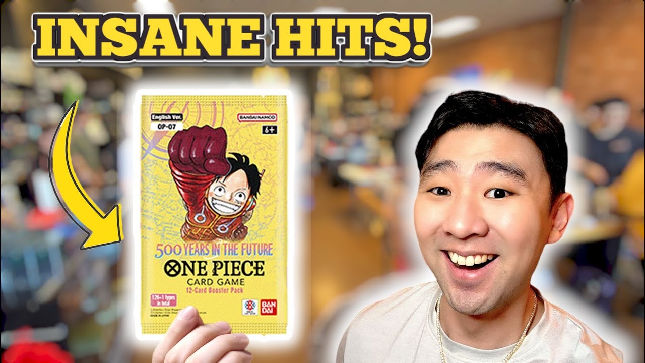 *NEW OP-07 PRE-RELEASE EVENT & PACK OPENING! INSANE PULLS! - YouTube