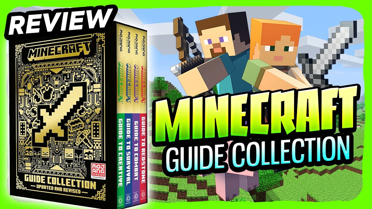 GUIA DE MINECRAFT - COLECCION DE LIBROS - YouTube