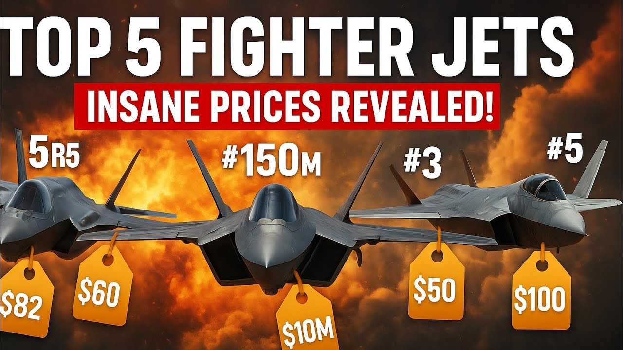 Top 5 Fighter Jets in the World 🌎 || And Their Prices - YouTube