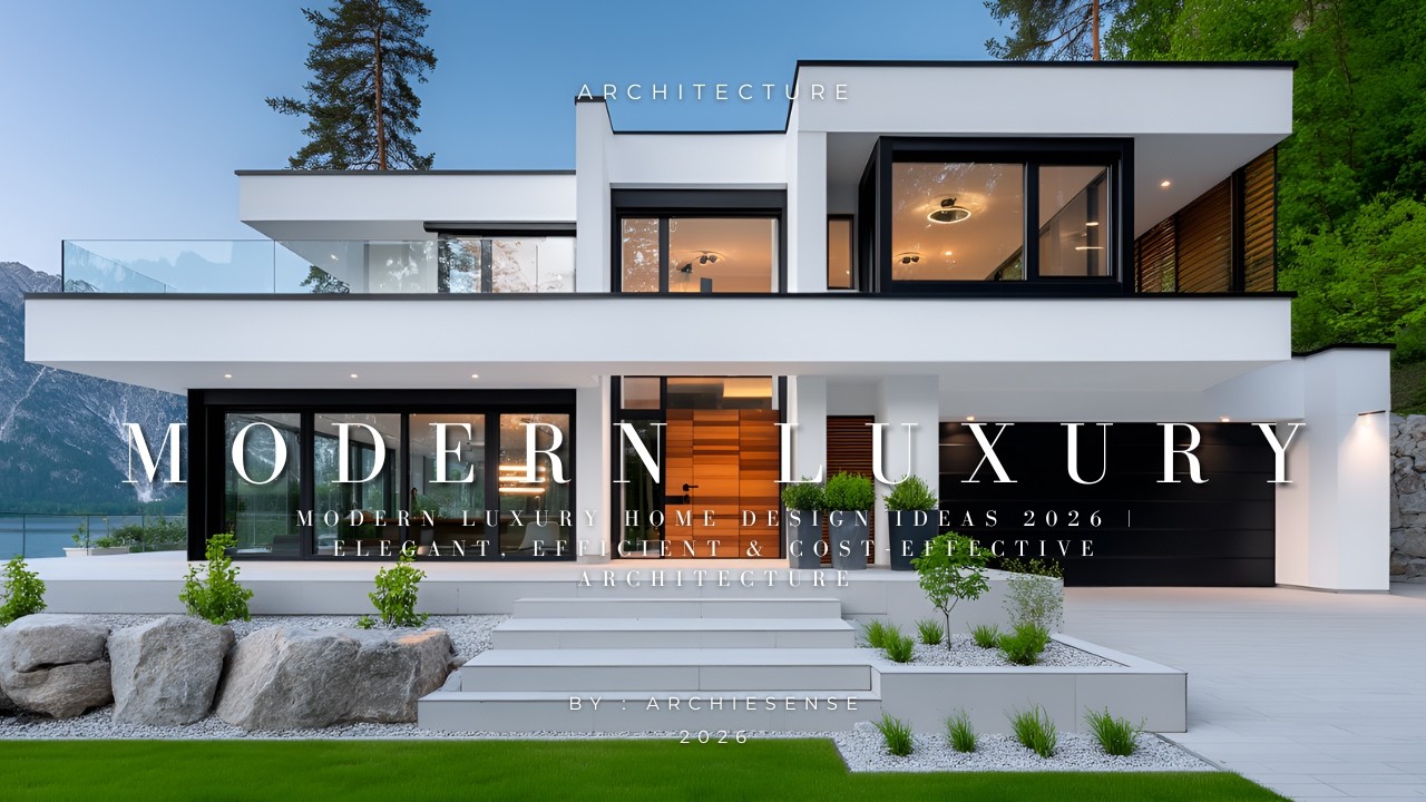 Modern Luxury Home Design Tour | Classy Minimalist & Economical ...
