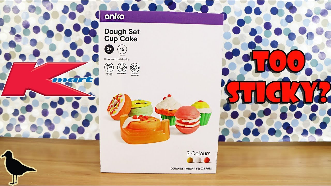 Anko Cup Cake Dough Set Kids Toy Review Kmart Australia | Birdew ...