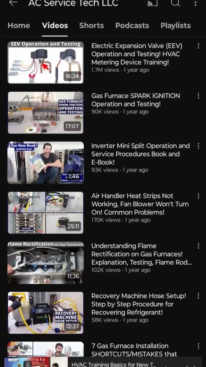 Studying with AC Service Tech LLC💯🥂🥂 #HVAC - YouTube