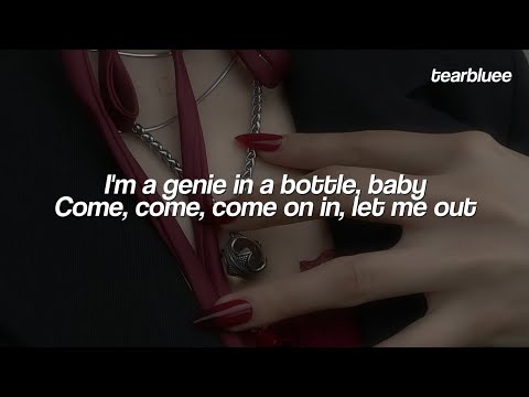 Christina Aguilera - Genie in a Bottle (Lyrics)