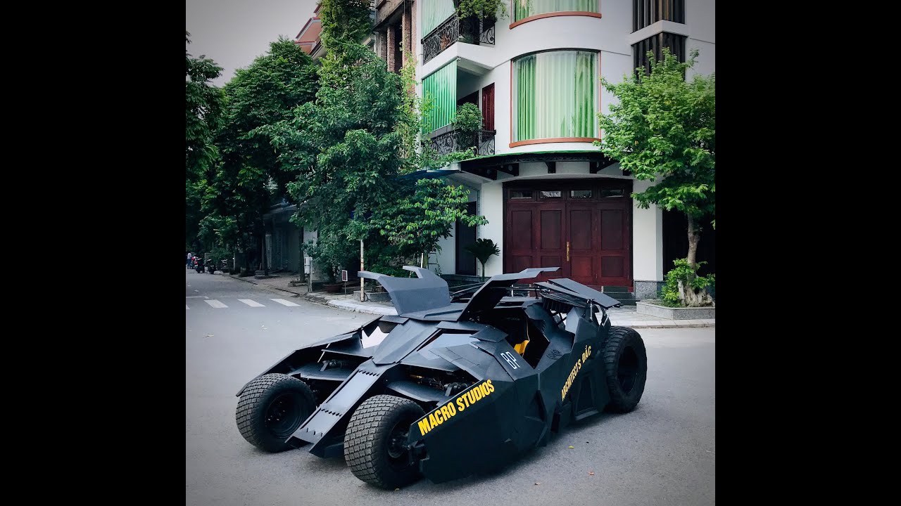 Batmobile Supercar in Vietnam - Video test chuyển động của chiếc ...