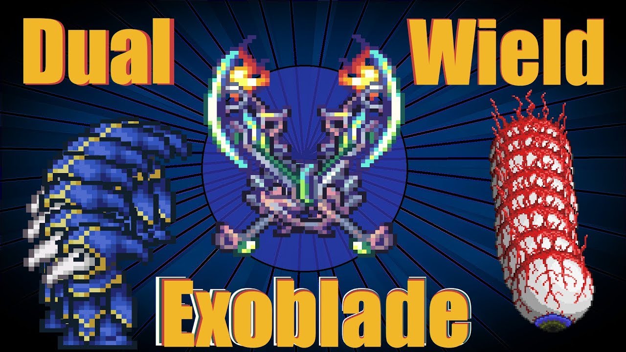 dual wield exoblade vs HUNDREDS of bosses ll high DPS ll ll calamity ...