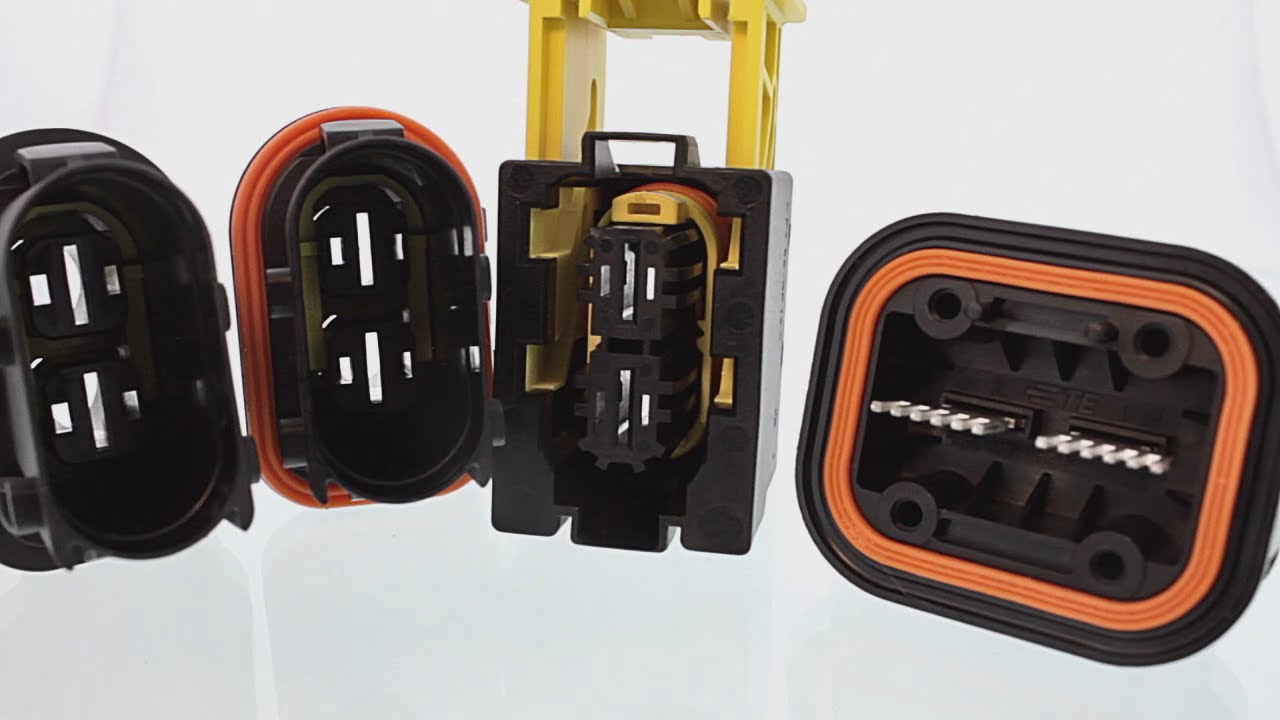 AMP MCP 9.5 Two Position Connector Instructions - YouTube