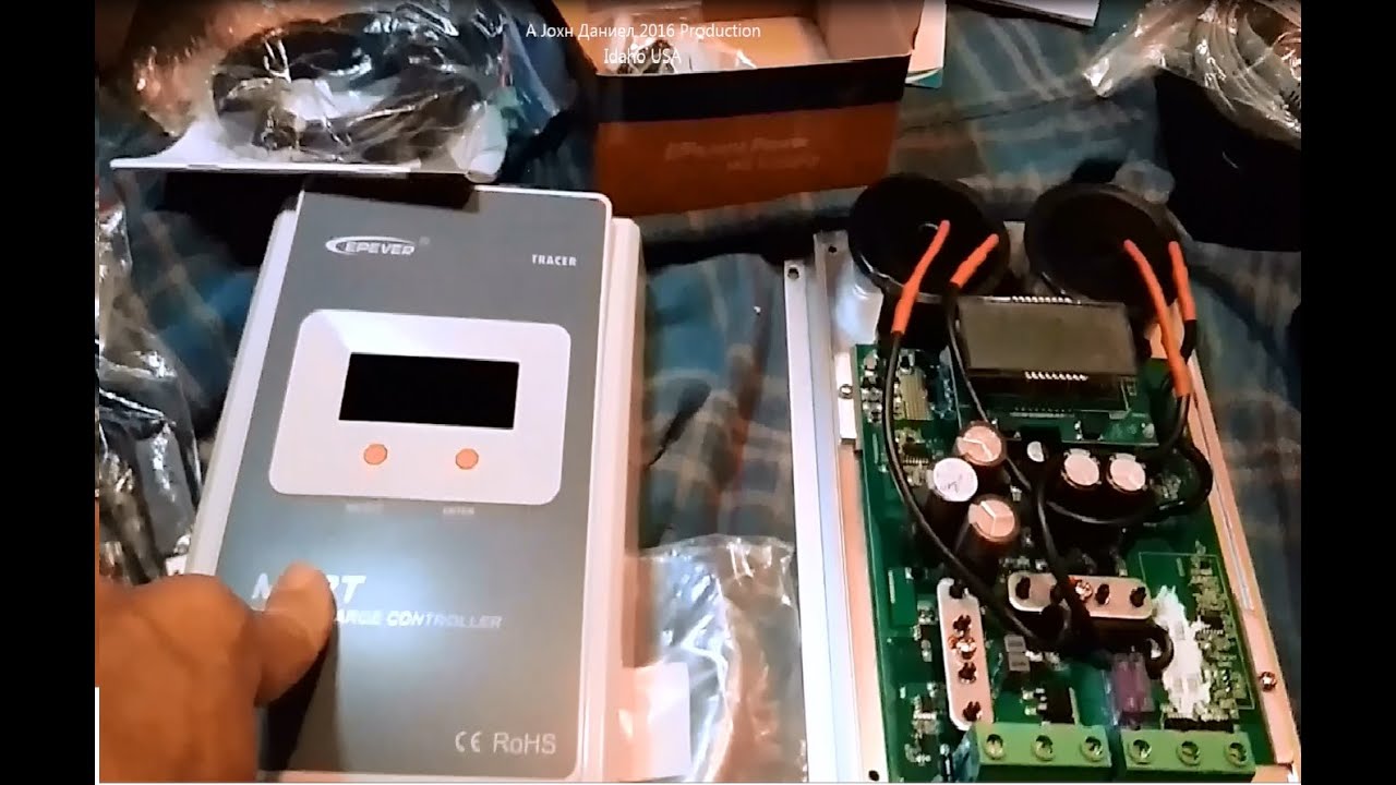 MPPT Solar Charge Controller 40 AMP EPSolar EPEver WE OPEN IT UP! (info ...