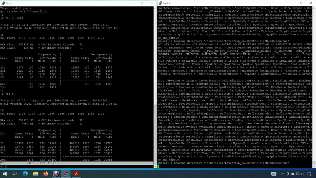 Эльбрус-8С Elbrus-8S (28nm, 2018) vs Itanium Poulson 9560 (32nm, 2012) - YouTube