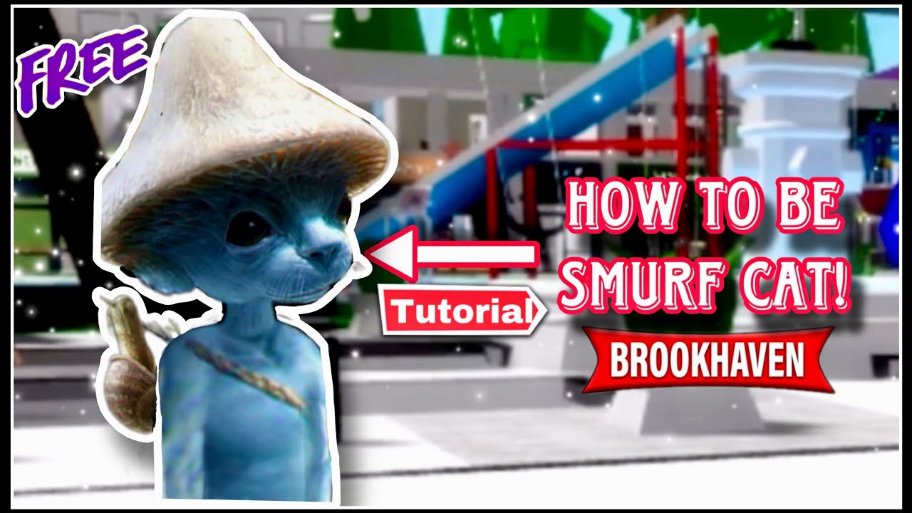 (FREE ID CODES) HOW TO BE SMURF CAT BROOKHAVEN/BERRY AVE/ ROBLOX - YouTube