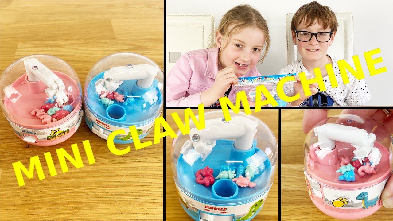 Fidget Mini Claw Machines - Dino Limited Edition - YouTube
