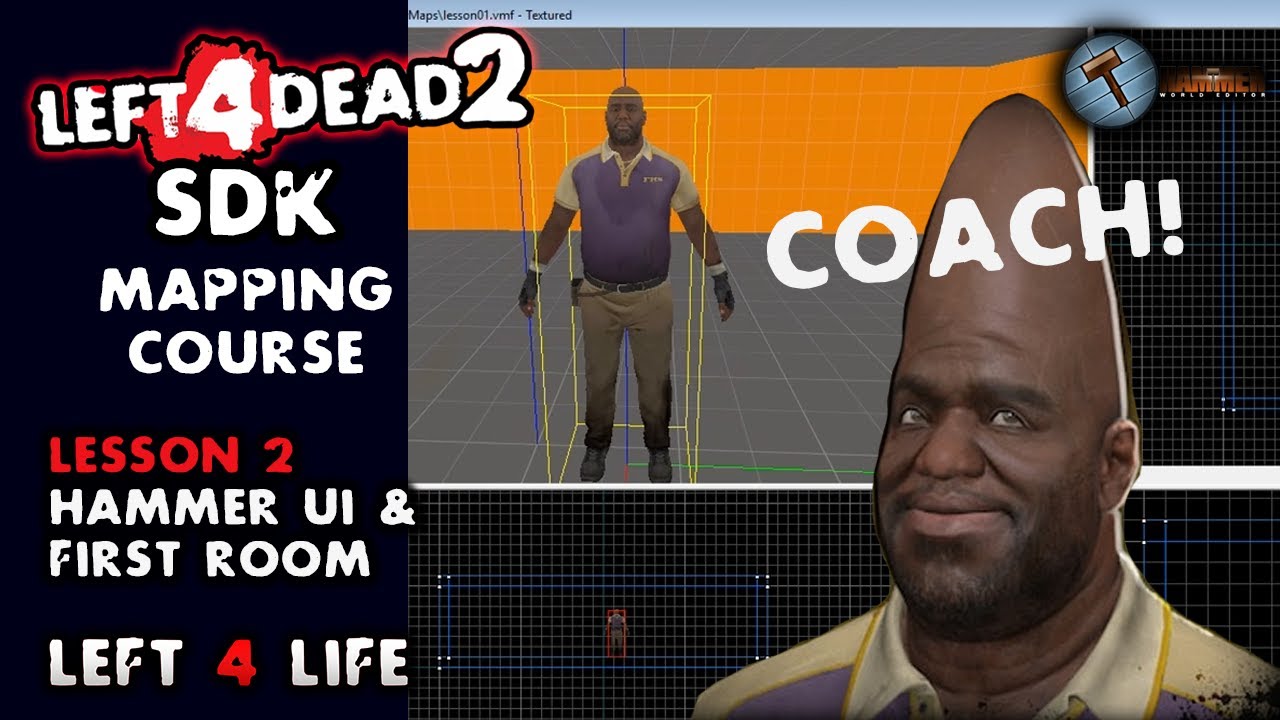 Left 4 Dead 2 SDK Mapping Course: Hammer Editor UI & First Room (EP.2 ...