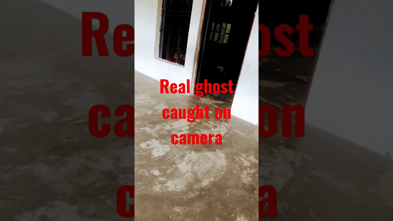 real ghost caught on camera - YouTube