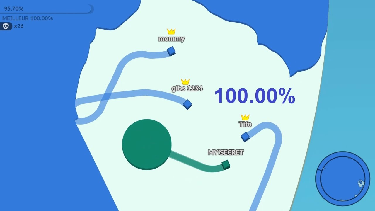 Paper.io 2 Map Control: 100.00% [Teams] - YouTube