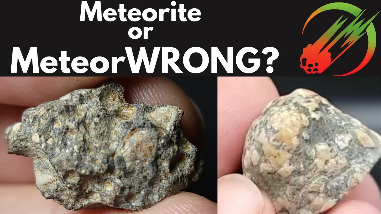 Meteorite or MeteorWRONG? ☄️Compared to real Meteorites -Knowledge ...
