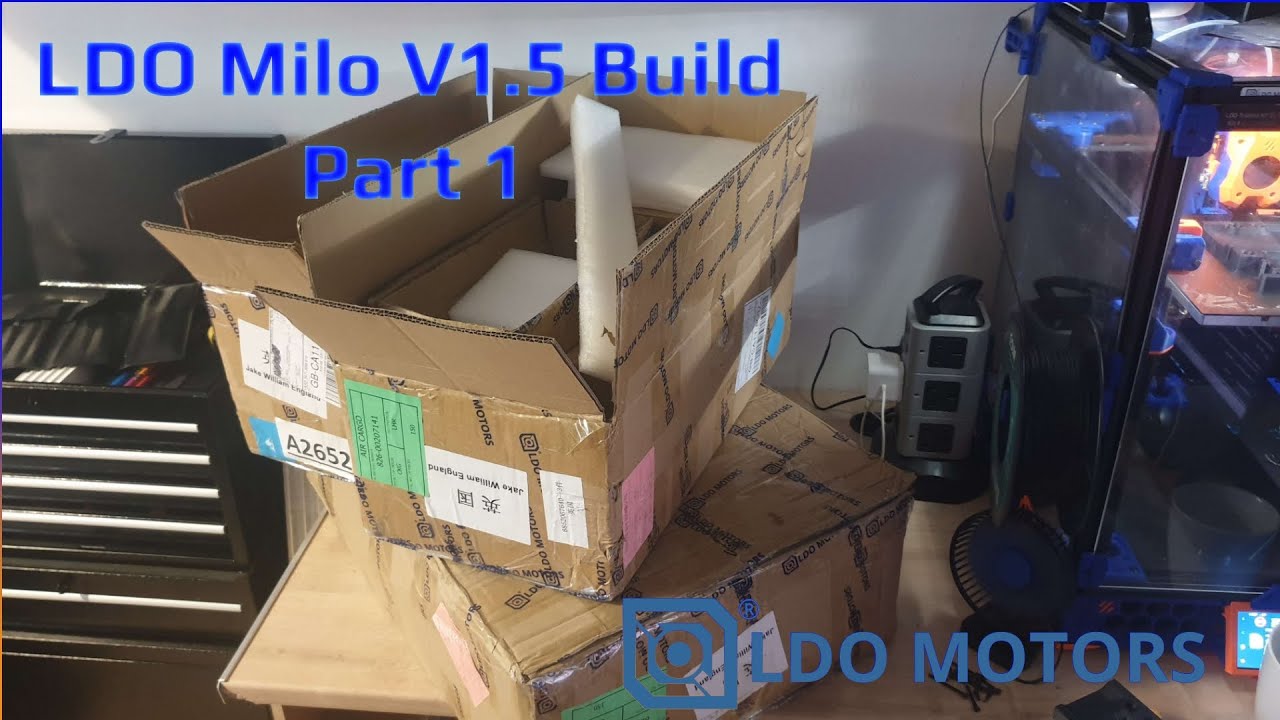 LDO motors Milo V1.5 build #livestream #3dprinting #machining #maker # ...