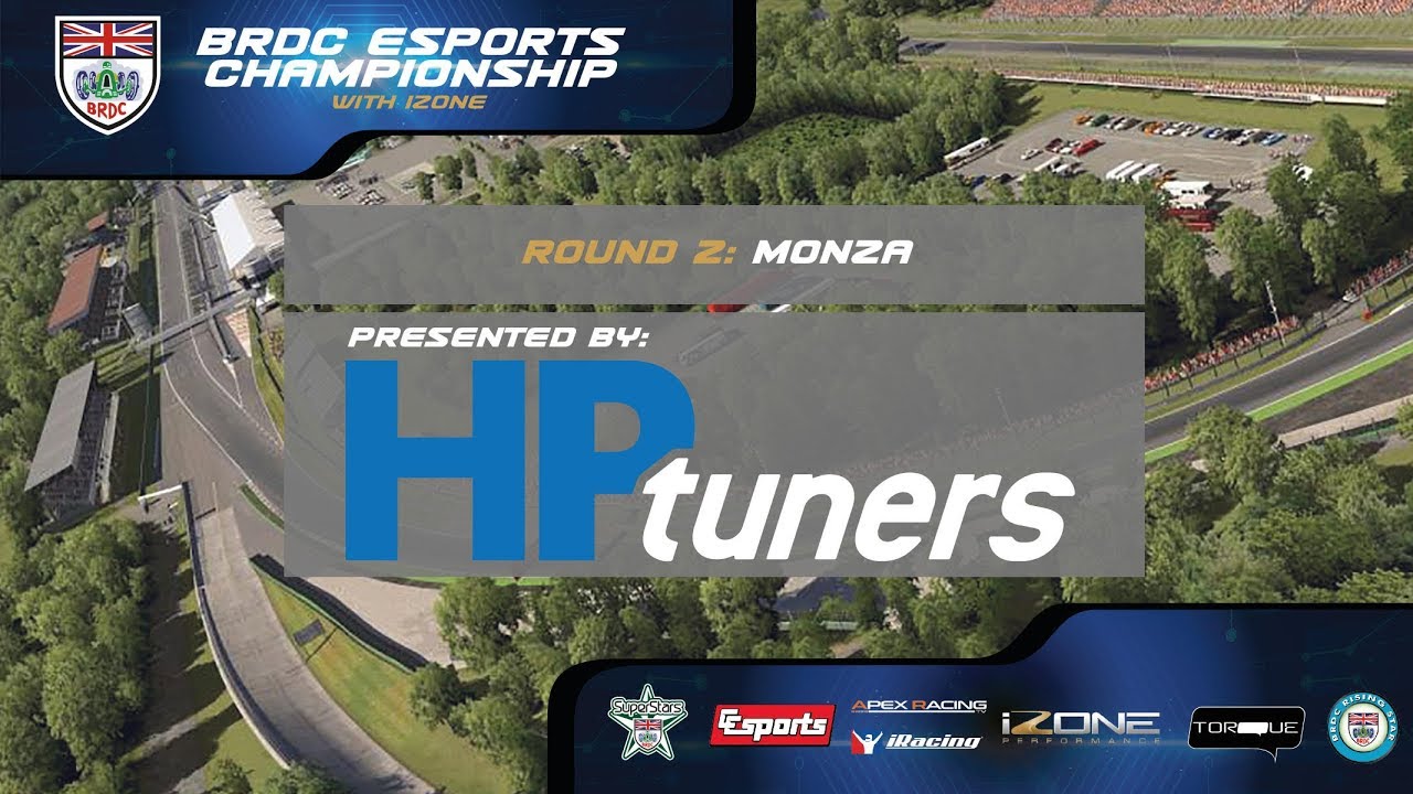 BRDC ESports Championship with iZone | Round 2 at Monza GP - YouTube