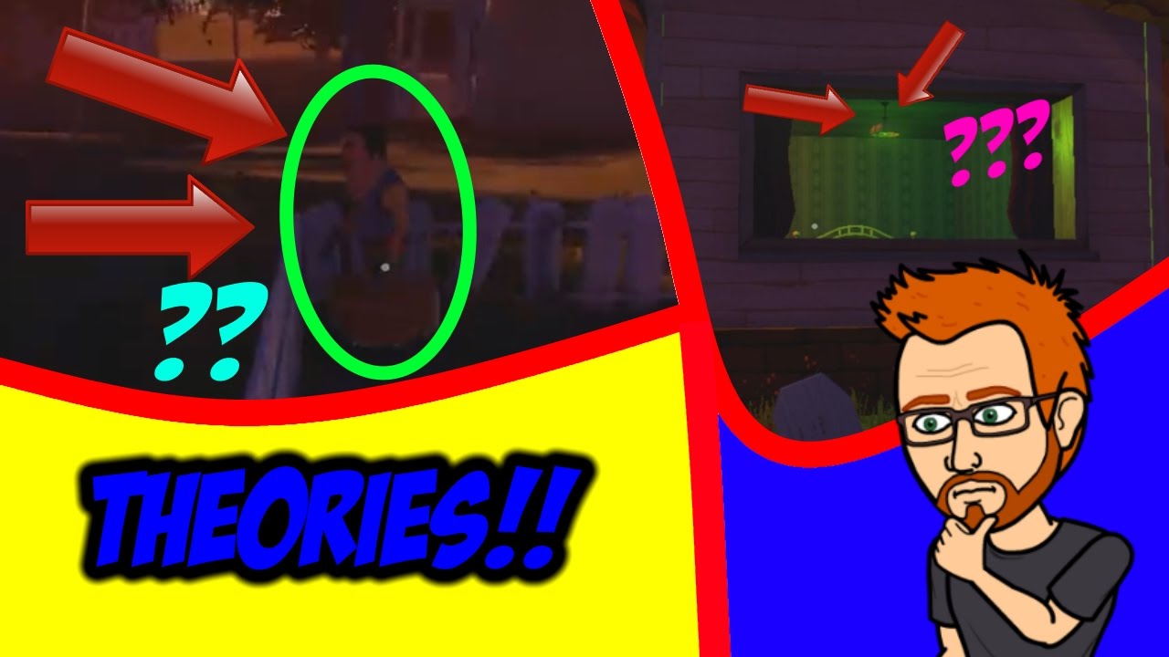 TV GLITCH, GREEN BULBS, THEORIES!!! | Hello Neighbor Pre-Alpha Gameplay ...