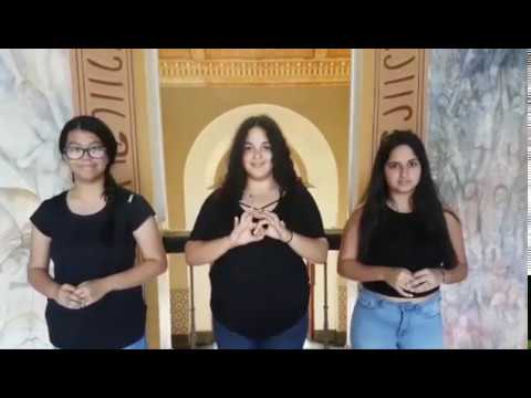 We all bleed the same cover in Sign Language - YouTube