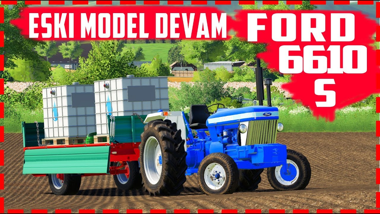 FORD 6610-S MODU ! FARMİNG SİMULATOR 2019 TÜRKÇE OYNANIŞ - YouTube