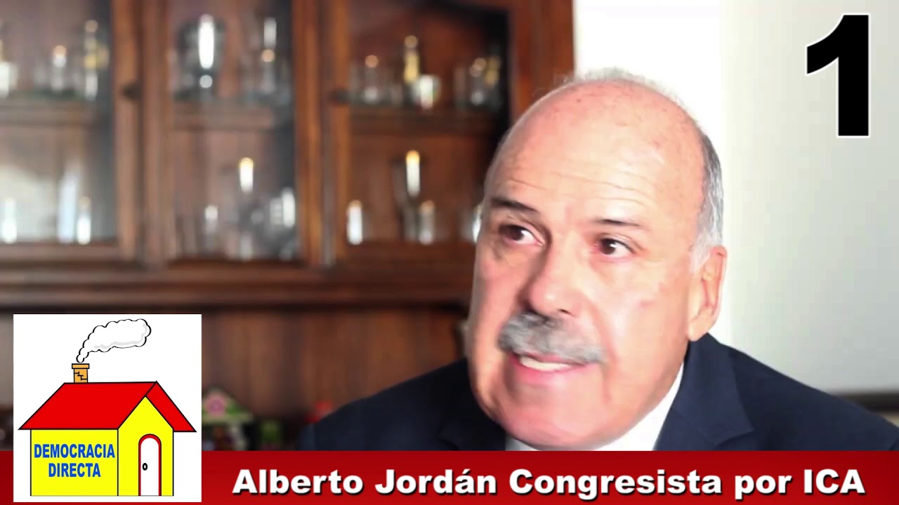 ALBERTO JORDÁN AL CONGRESO POR ICA 1 CON DEMOCRACIA DIRECTA SPOT 4 ...