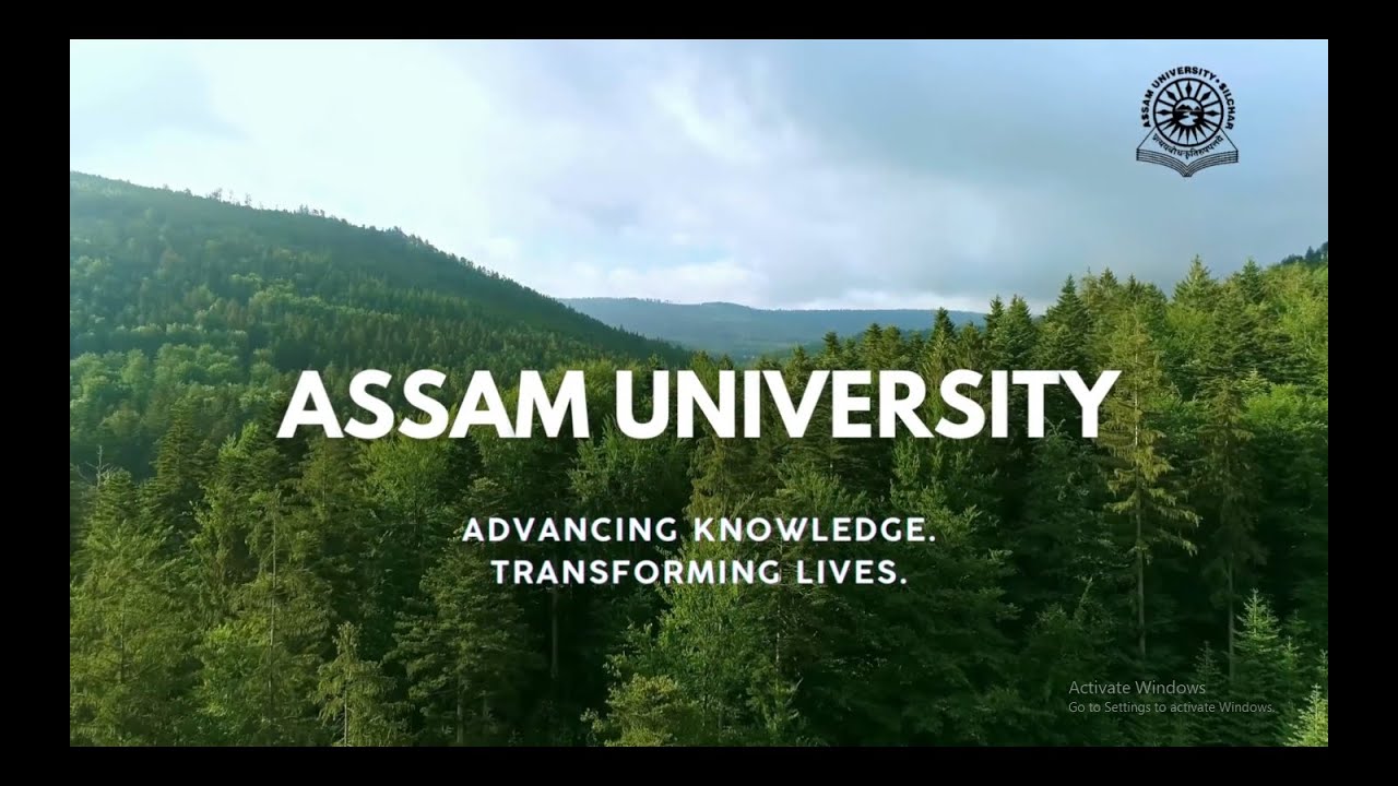 From Stones to Milestones - Assam University at 30 - YouTube