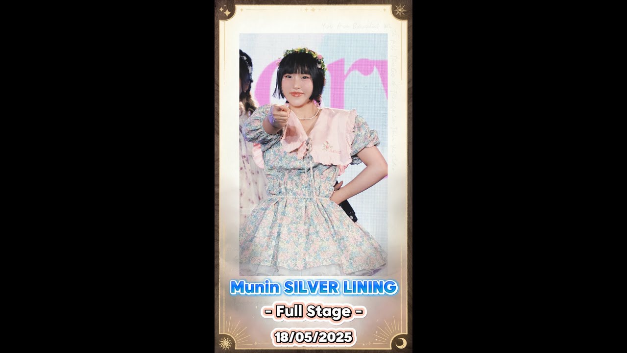 20250518 [4K] [Fancam] Munin SILVER LINING - Full Stage @ You're My Story - YouTube