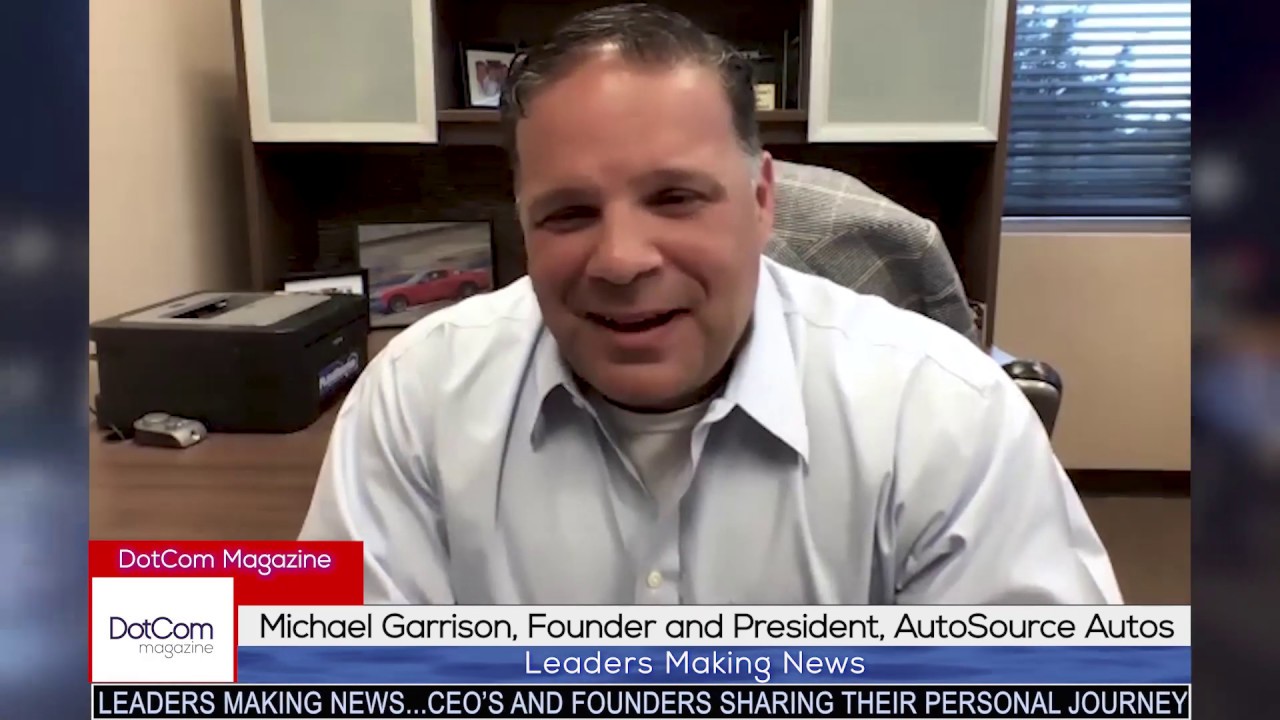 Michael Garrison Founder and President Autosource Group - YouTube