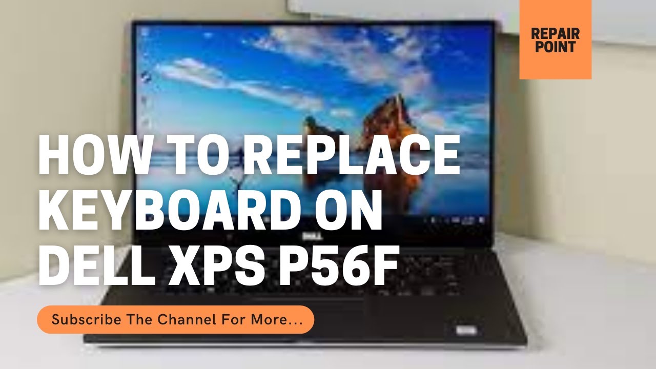 How to Replace Dell XPS P56F keyboard - YouTube