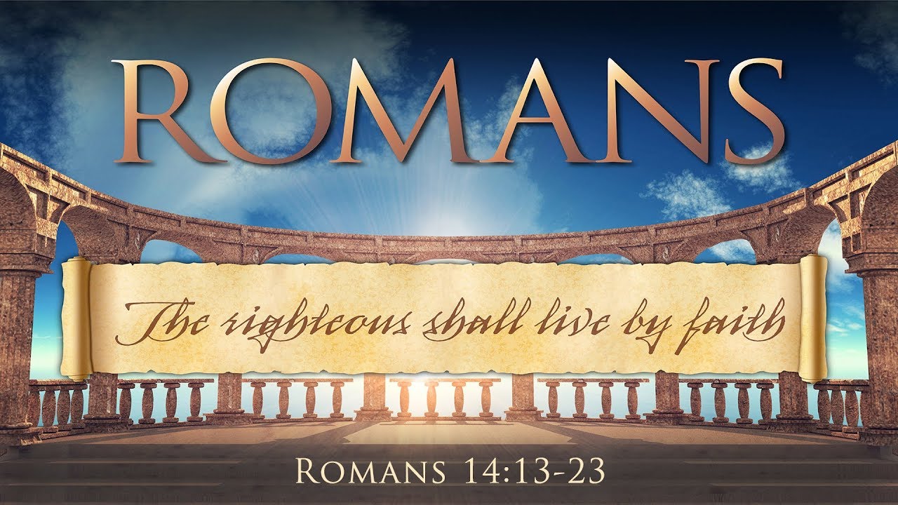 Do Not Cause Another To Stumble Romans 14 13 23 YouTube do-not-cause-another-to-stumble-romans-14-13-23-youtube
