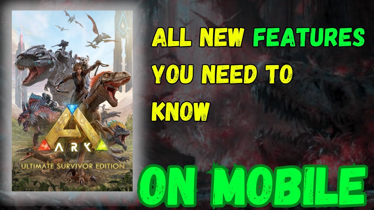 NEW ARK MOBILE || ARK ULTIMATE EDITION MOBILE - YouTube