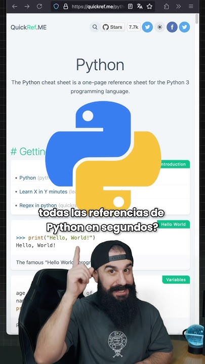 Deja de buscar la sintaxis de Python - YouTube
