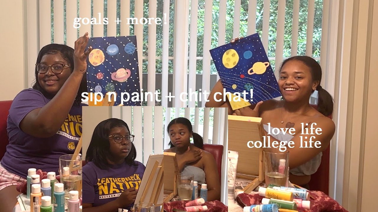 Painting w/ my Bestie! chit chat + college + love life & more | Doses ...