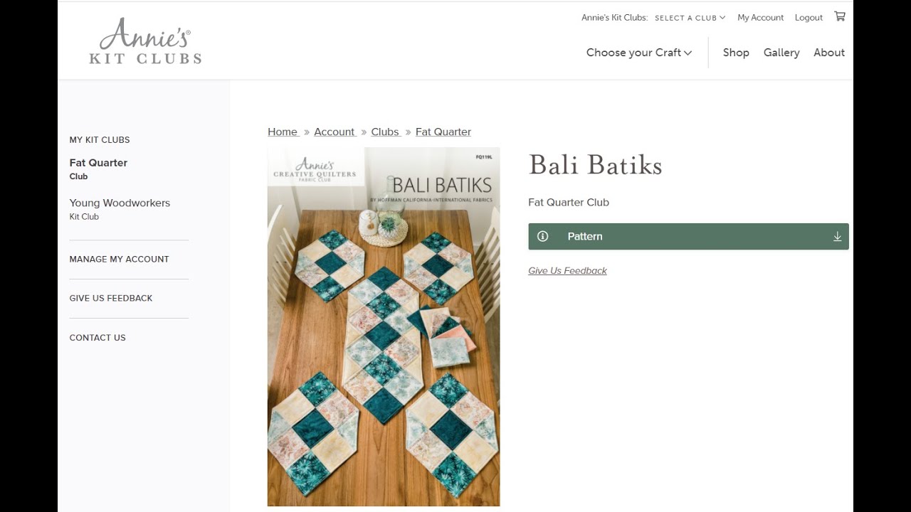 See what's in the Jan 2021 Annie's Kit Club for Quilters! - YouTube