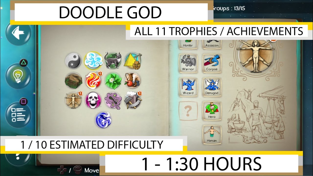 Doodle God - Easy 100% Trophy / Achievement Guide Walkthrough [No ...